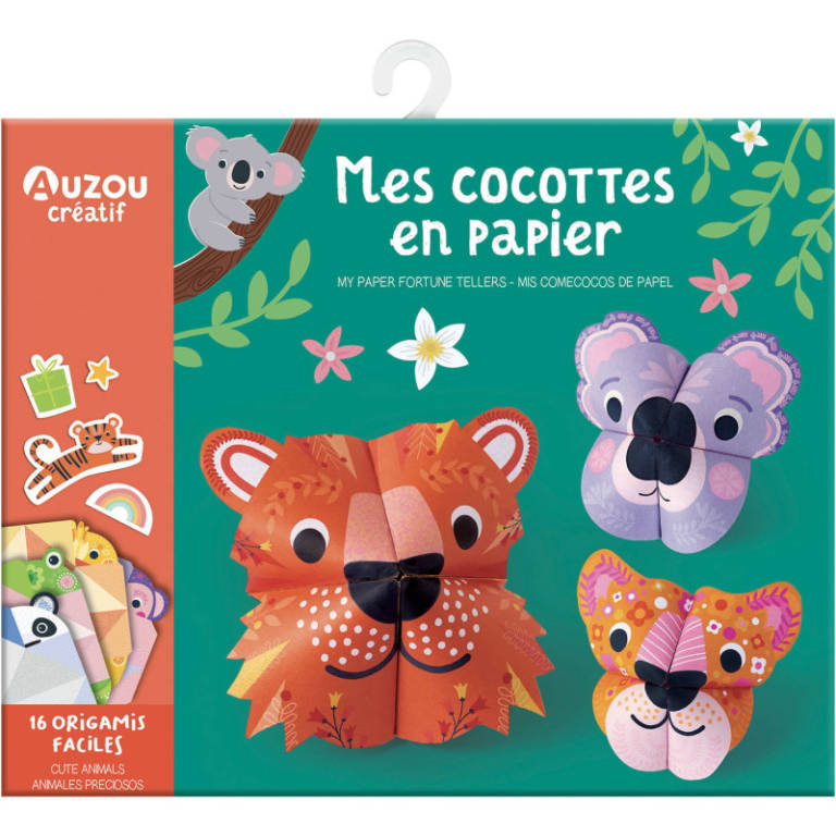 Mes cocottes en papier - Croc'livres & jeux