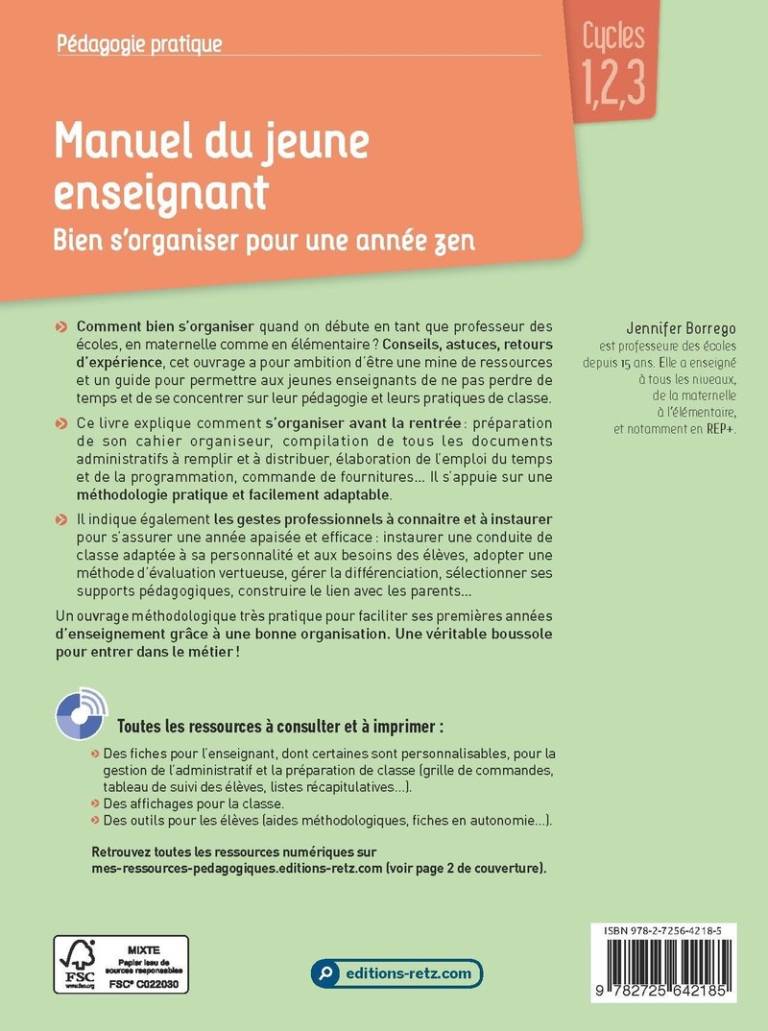 Manuel du jeune enseignant - Croc'livres & jeux